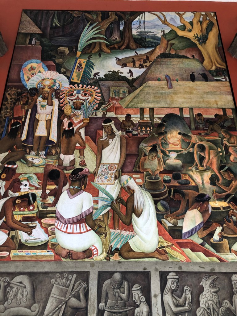 Diego Rivera murals at the National Palace, Mexico City | Sandra's Town ...