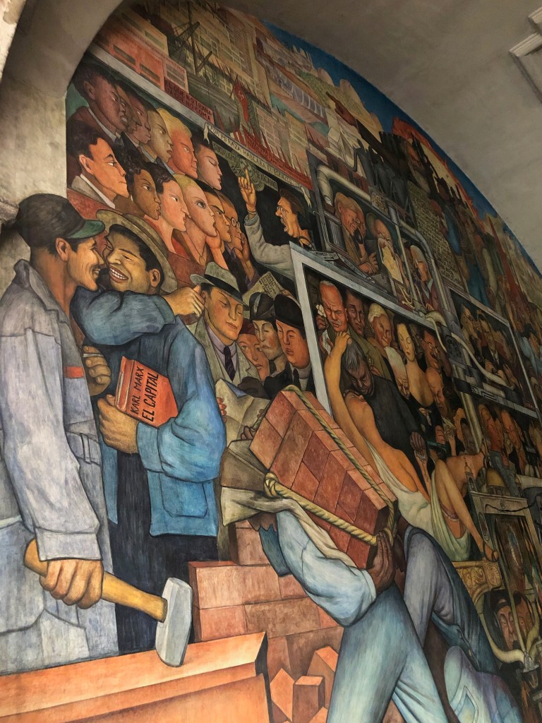 Diego Rivera murals at the National Palace, Mexico City | Sandra's Town ...